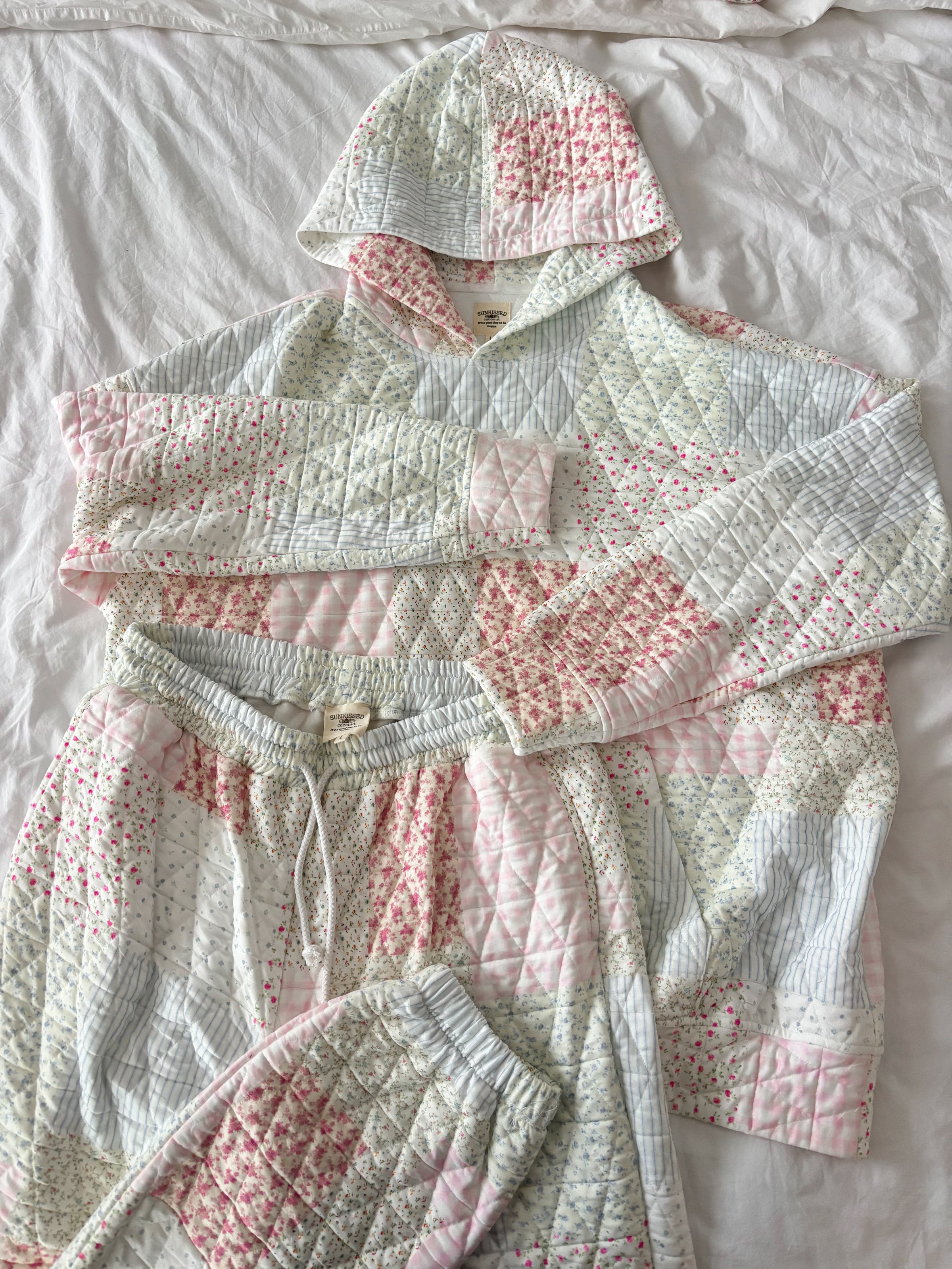 Quilted Pastel Joggers – Sunkissedcoconut